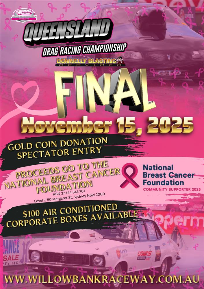 Willowbank Raceway - General News: Donnelly Blasting Services QDRC Final